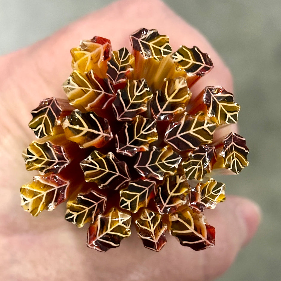 COE 90 Murrini Leaves – Wilderness Glass